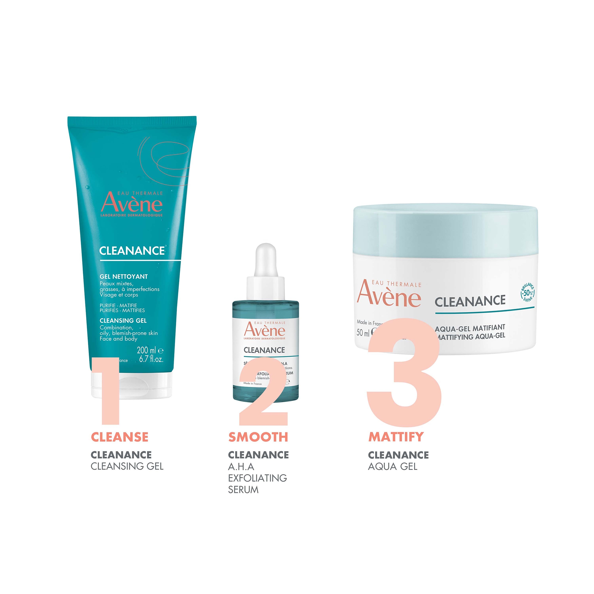 AvÂ¨Â¨ne Cleanance Mattifying Aqua-Gel for Oily Skin 50ml - Dermstore